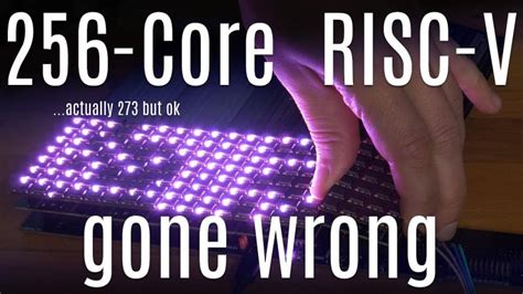 Lup Yuen Lee On Linkedin Diy 256 Core Risc V Super Computer