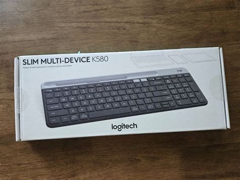 Logitech K580 Wireless Keyboard Slim Multi Device Computers And Tech Parts And Accessories