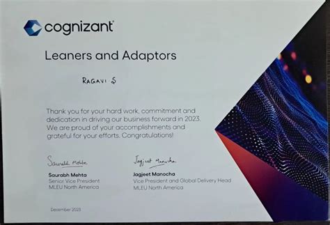 Ragavi S On Linkedin Recognition
