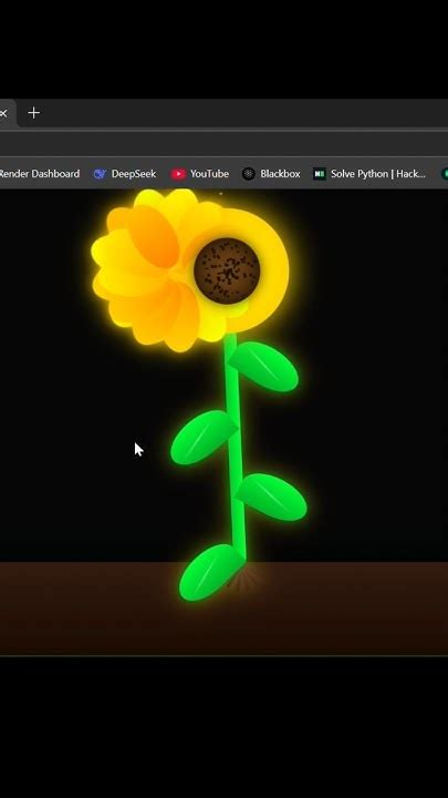 Sunflower Animation Using Csscoding Creativewebdevelopmentfullstack