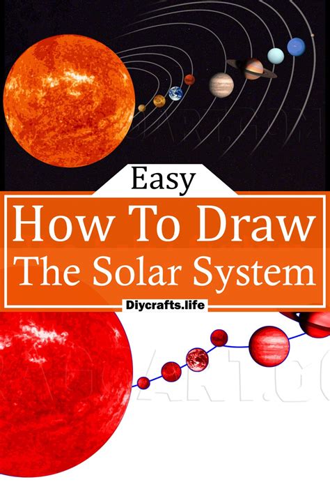 Easy Planet Drawings Step By Step With Photos DIY Crafts