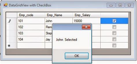 How To Add CheckBox In DataGridView In C Tech Insights