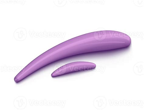 3d Vintage Lilac Line Elegant Corner Divider And Separator Swirl Decorative Ornament Isolated