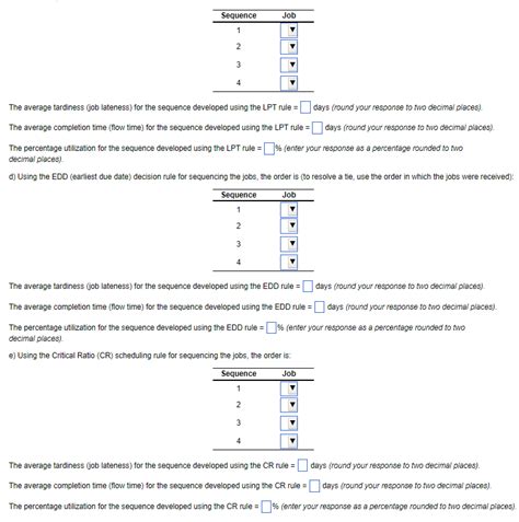 Solved A Using The Fcfs First Come First Served Decision
