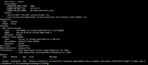 Modbus Mapper Pod Start Failture Issue Kubeedge Kubeedge GitHub