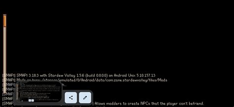 Android Smapi Wont Load Up Mods Game Plays Without Them Rsmapi