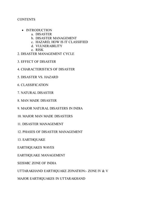 Disaster Types Classification Disaster Management Docx