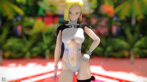 MMD Necrox On Twitter Tests Android 18 GNZ Battlesuit Light Https T Co HvEyhwG5y4 Twitter