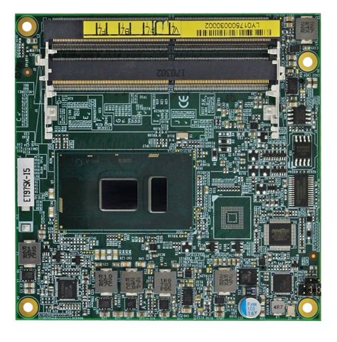 ibase announces et975 com express cpu module for factory automation