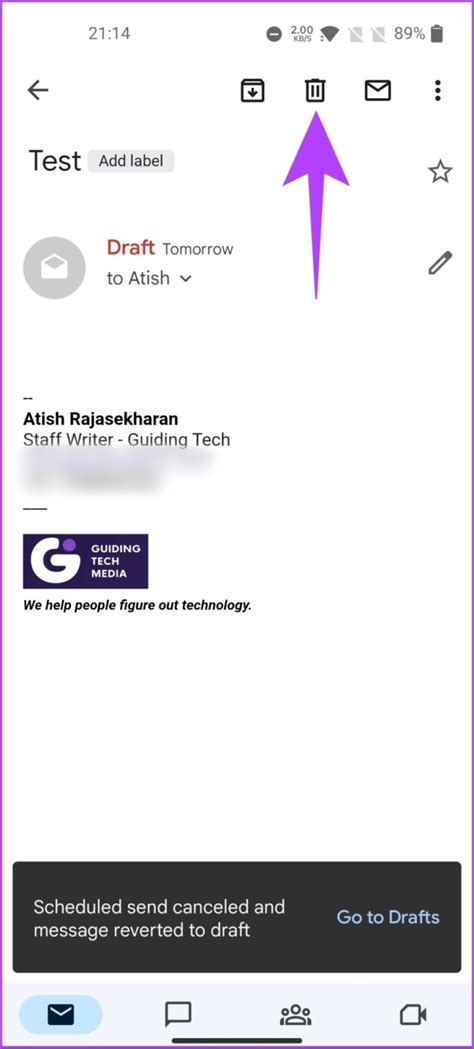 How To Edit Or Cancel A Scheduled Email In Gmail Guiding Tech