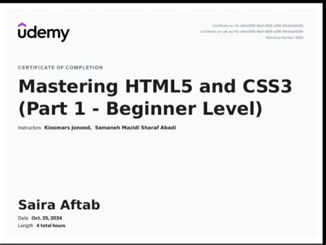 I Am Excited To Share That I Have Successfully Completed My First Step Into The World Of Web