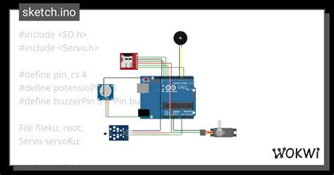 Quiz1data Logger Potensio Dan Servo Wokwi Esp32 Stm32 Arduino Simulator