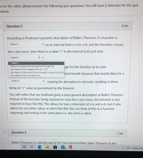 Solved Sed On The Video Please Answer The Following Quiz