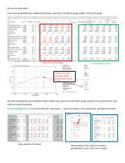 Analysis Tensile Data Pdf Set Up Your Data Table I Have One Spreadsheet Per Variable Ie Grip