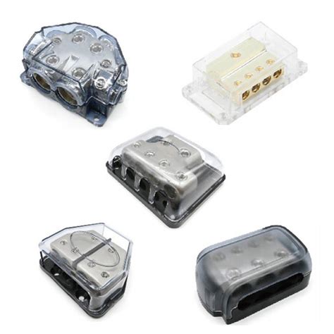 High Quality Car Stereo Audio Ground Power Distribution Block Splitter