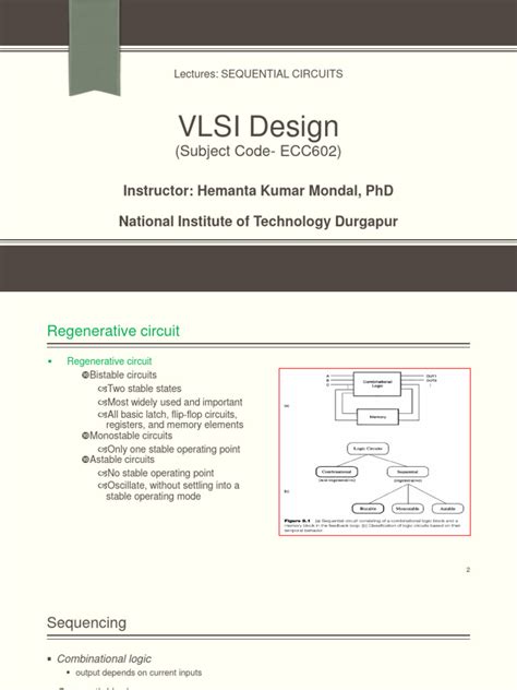 Lectures14 15 Sequential Circuits Pdf Logic Gate Digital Electronics