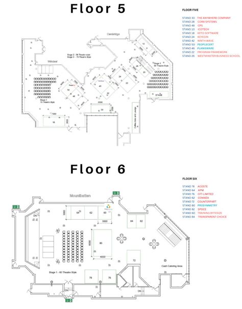 EVENT FLOOR PLAN Project Challenge