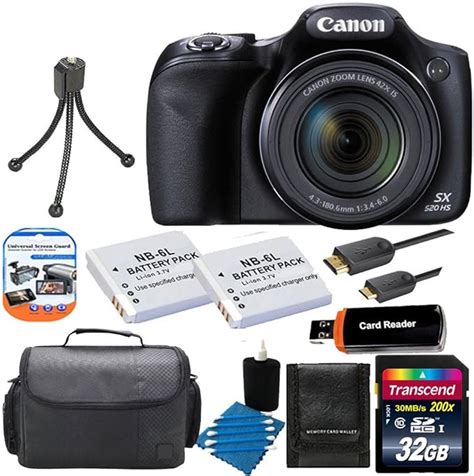 Amazon.com : Canon Powershot SX520 HS 16.0 MP Digital Camera with 42x ...
