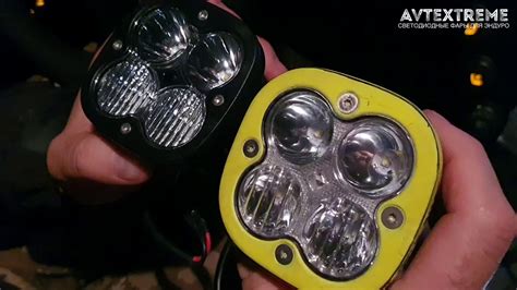 Светодиодные LED фары на эндуро мотоциклы. Сравнение 20w и 30w фонарей ...