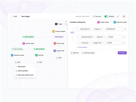Condition Settings Trigger Creation By Eugen Eşanu On Dribbble