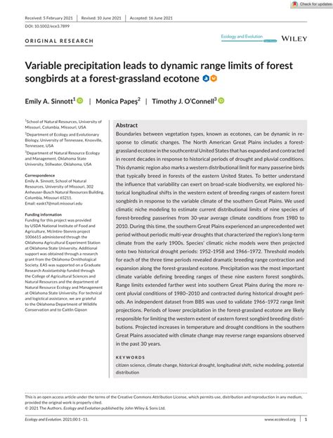 pdf variable precipitation leads to dynamic range limits of forest