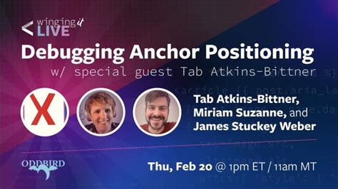 Debugging Css Anchor Positioning James Stuckey Weber