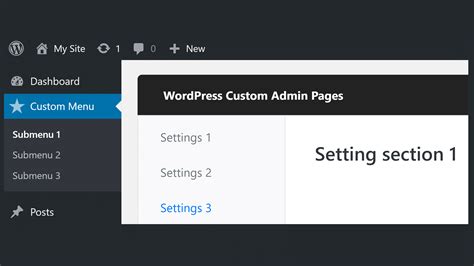 How To Add Custom Menu In Wordpress Admin Panel Design Talk