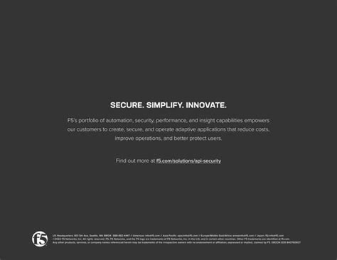 F API Security Best Practices Pdf