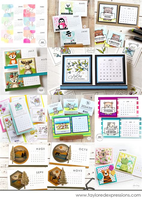 Hand Crafted Ways To Count The Days New Calendar Products Available Now Taylored Expressions
