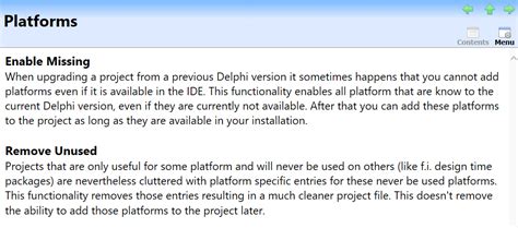 How To Correctly Add A Platform To A Run Time Package Delphi Ide And