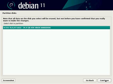 A Fresh Installation Of Debian Bullseye