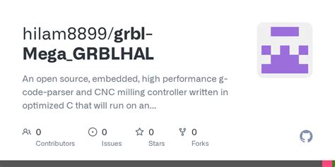 Github Hilam8899grbl Megagrblhal An Open Source Embedded High Performance G Code Parser Github Hilam8899grbl Megagrblhal An Open Source Embedded High Performance G Code Parser