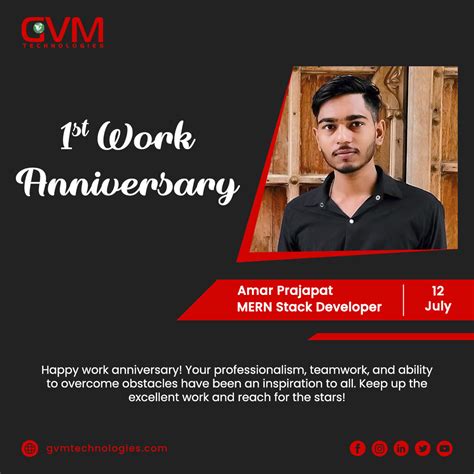 Gvm Technologies On Linkedin Workanniversary Workversary