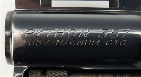 Lot 693 Colt Python W Silver And Turquoise Handles Case Auctions