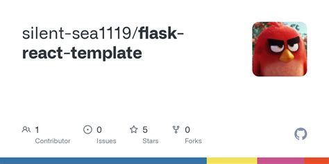 Github Silent Sea1119flask React Template