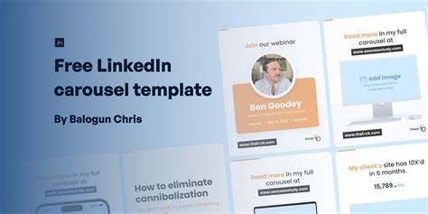 LinkedIn carousel template | Figma