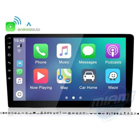 Radio Android 9 Con Carplay Y Wifi Gt 9000