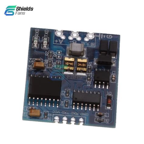 Industrial Ttl To Rs485 Module Rs485 To Ttl Serial Uart With Isolation