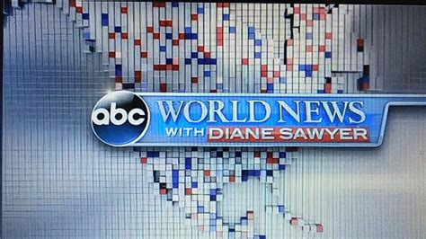 Abc World News With Diane Sawyer Open 2014 Youtube