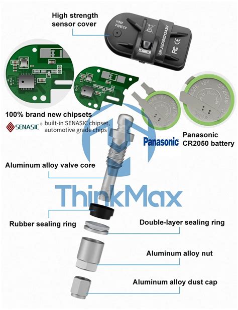 Car USB TPMS Sensors Reliable Tire Pressure Monitoring