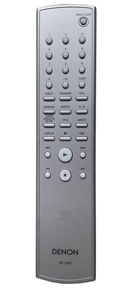 Denon Rc 1020 Remote Control Duplicate 18 2 Remote Control World