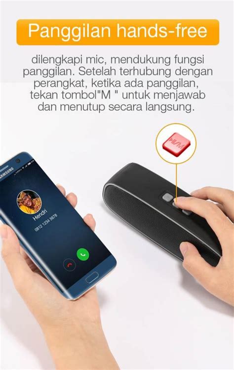 Jual Speaker Bluetooth Robot Rb210 Bluetooth 5 0 Hi Fi Sound Portable Audio Wireless Super Bass