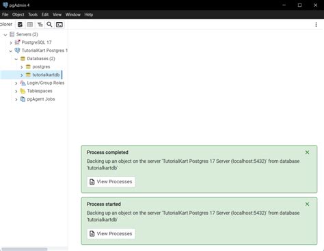 How To Back Up A Database In Pgadmin 4