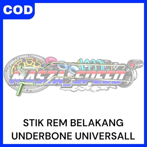 Jual Stik Tiang Rem Belakang Footstep Underbone Universal Shopee