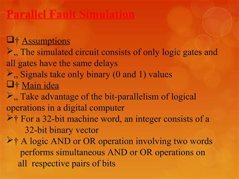 Fault Simulation Ppt