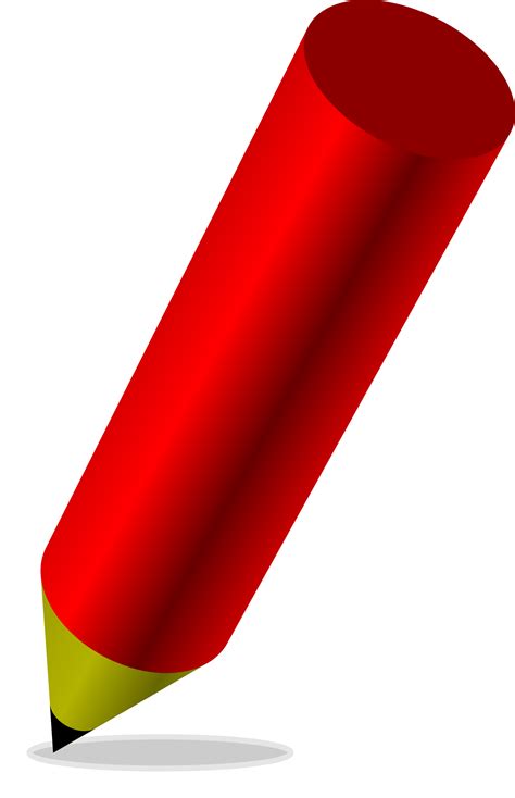 Red Crayon Clipart Free Download On Clipartmag