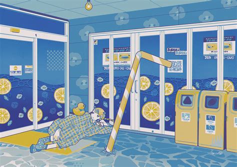 Omura06 Original Highres 1girl Braid Drinking Straw Earrings