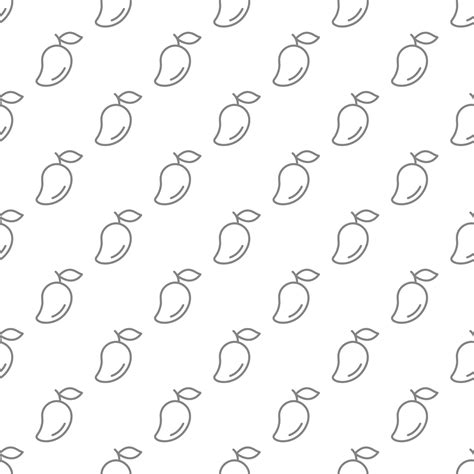 Mango Seamless Pattern Background 12857998 Vector Art At Vecteezy