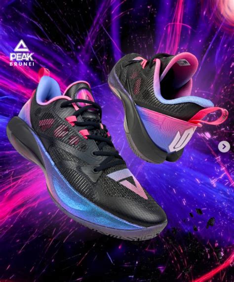 Peak Men Andrew Wiggins Aw Talent 1 Basketball Shoes Black Powder Rose