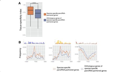 Expression Pattern And Genomic Features Of Species Specific Download Scientific Diagram
